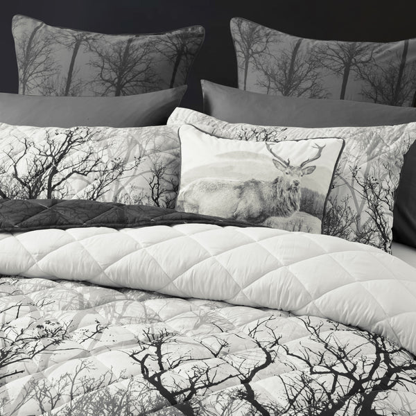 Boscage Coverlet Set Black